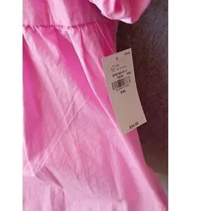 Old Navy | Tops | Old Navy Pink Smocked Puff Sleeve Top Xxl Square Neck ...